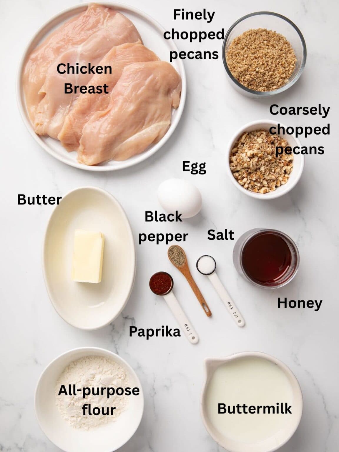 Pecan Crusted Chicken with Hot Honey - Practical Southern Cooking