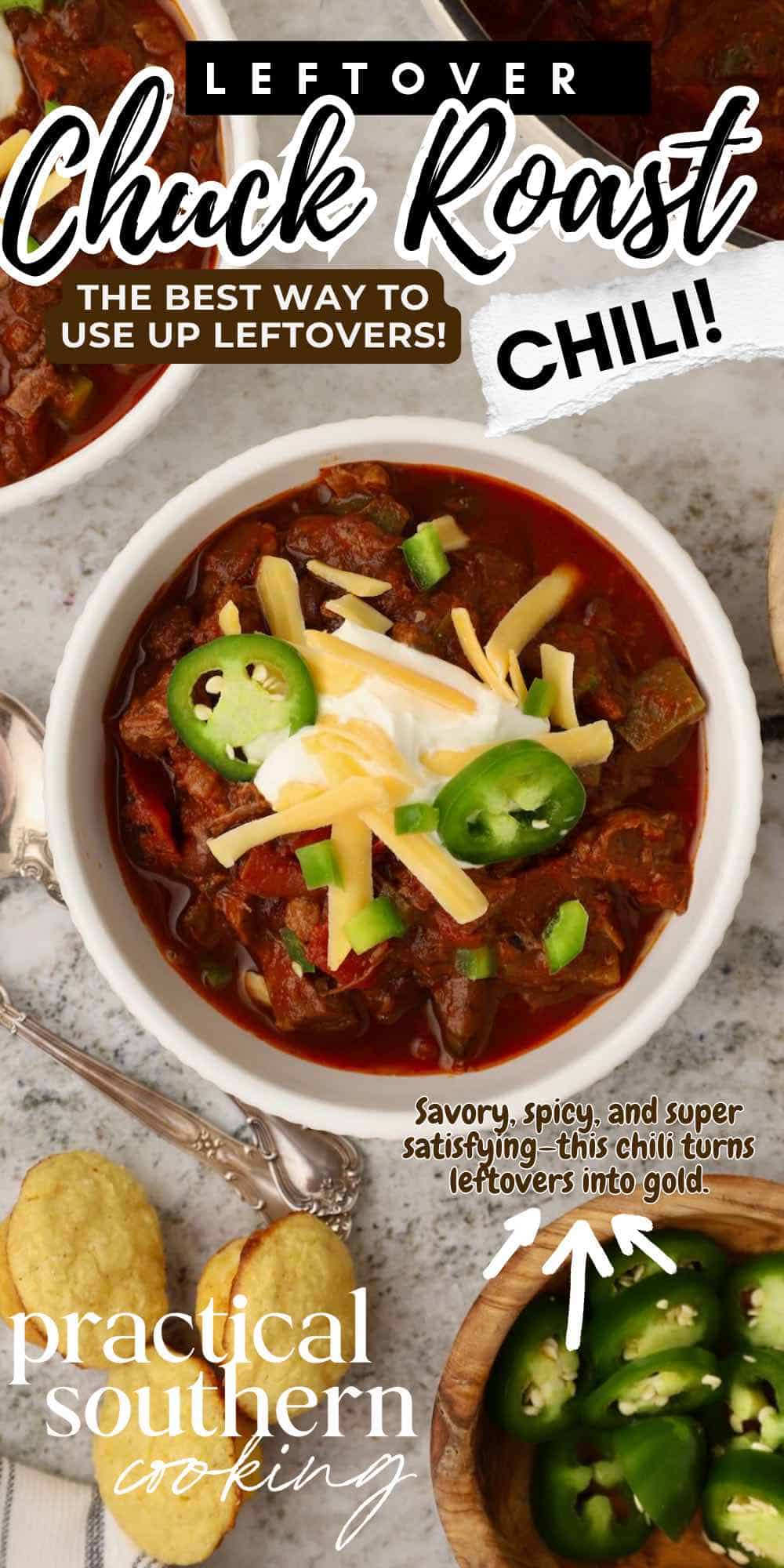 Best Chuck Roast Chili Recipe (Bold, Meaty & Easy!)