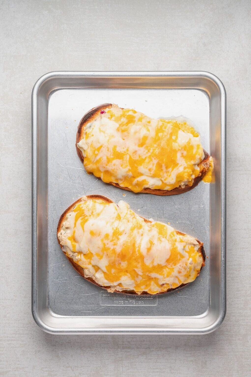 Open-Face Tuna Melt Recipe (Easy, Crispy & Cheesy) - Practical Southern ...
