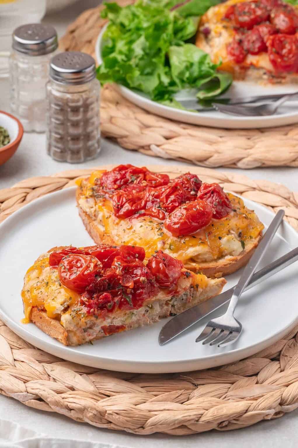 Open-Face Tuna Melt Recipe (Easy, Crispy & Cheesy) - Practical Southern ...