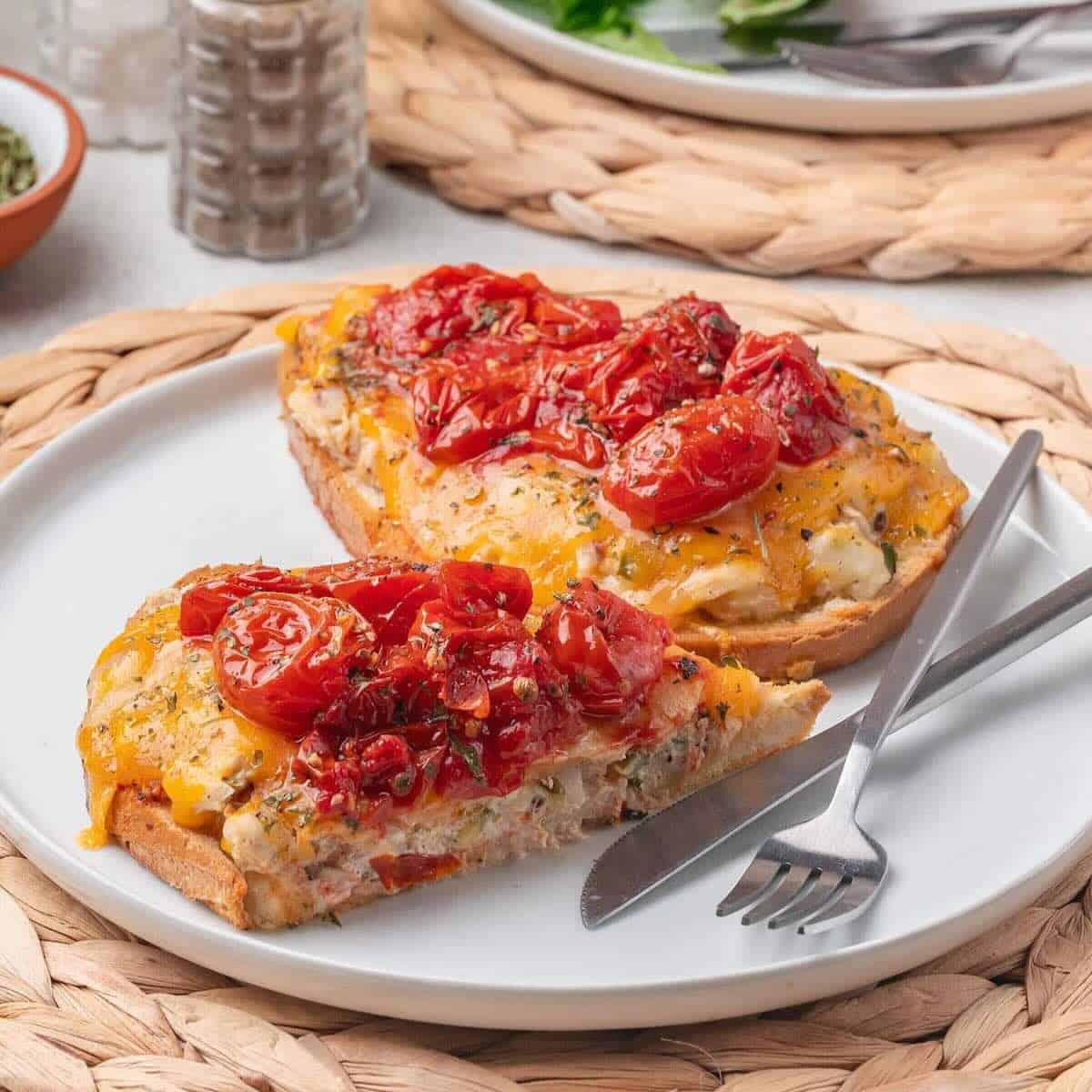 Open-Face Tuna Melt Recipe (Easy, Crispy & Cheesy) - Practical Southern ...